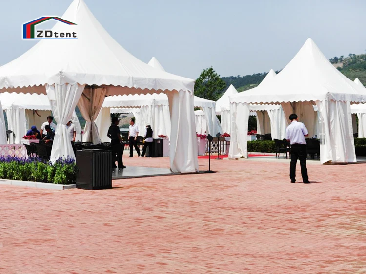 Large Marquee Dinner Catering White Wedding Pagoda Tent
