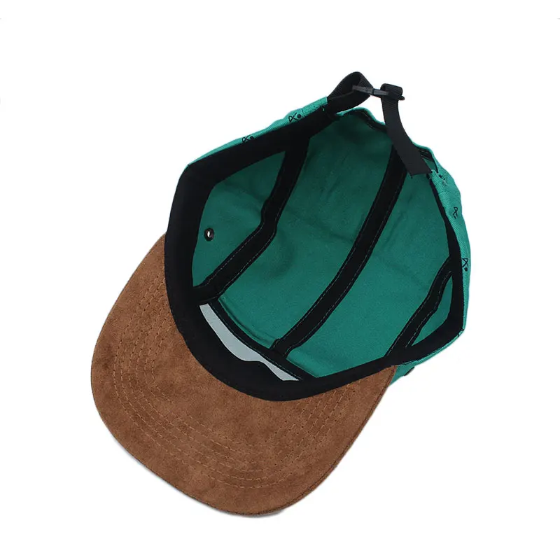 Custom 5 Panels Hats With Digital Printed Crown/woven Label Patch Logo ...