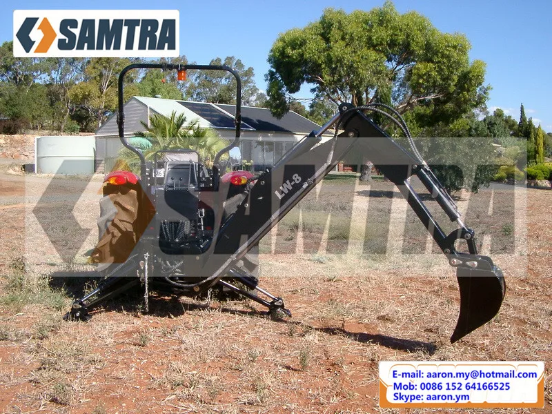 Tractor Mounted Backhoe Digger - Efficient Farming Tools