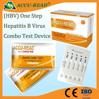 (hbv) One Step Hepatitis B Virus Combo Test Device - Buy Hbv Casset ...