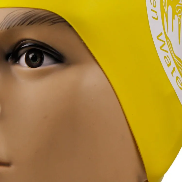 Adult Funny Ear Protection Silicone Swim Cap For Swimming Cap Water ...