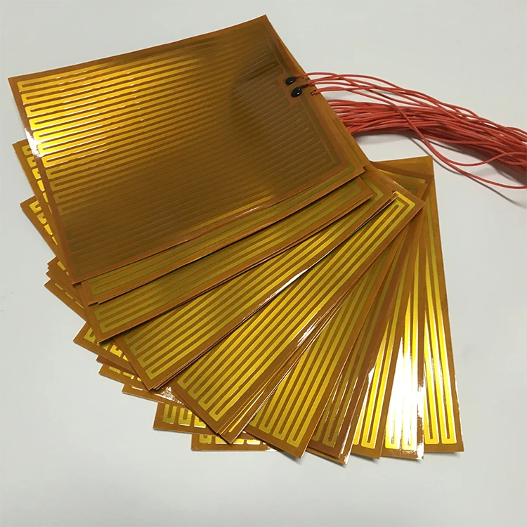 Small Size 10*10mm Kapton Pi Polyimide Thin Film Heating Pad - Buy 5v ...