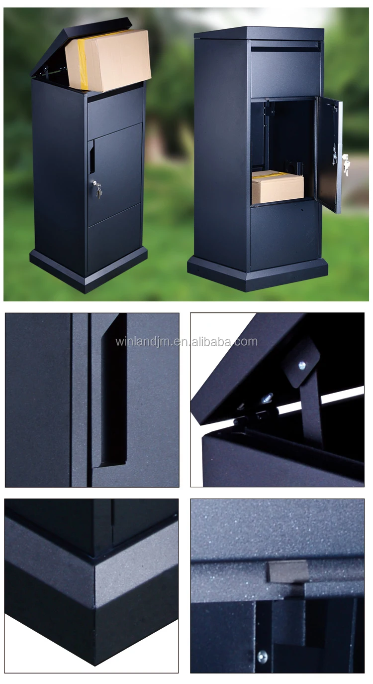 Extra Large Secure Postal Mail Drop Box for Outdoor Use, OEM