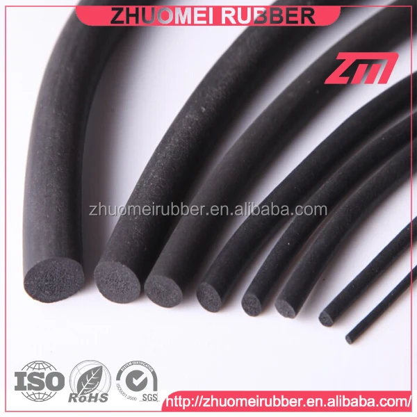 Sponge Round Rubber Foam Gasket Sealing Cord - Buy Foam Gasket Sealing ...