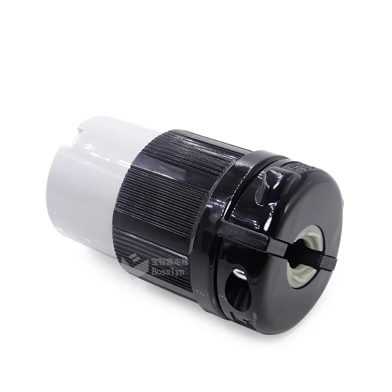 NEMA L5-30 30A 125V 2 Pole 3 Wire Grounding Locking Plug