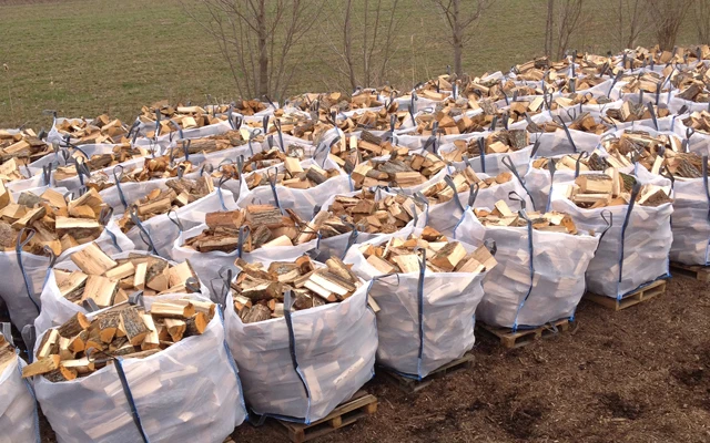 Firewood Big Woven Jumbo Bag 1 Ton Wood Scrap Fibc Bulk Super Sacks ...
