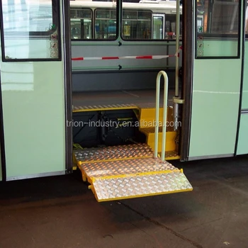 Large Opening For Passenger Enter Electric Sliding Plug Vertical Bus ...
