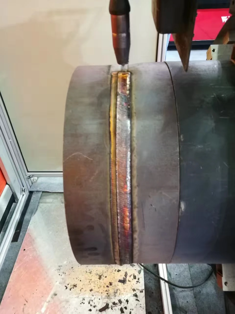 HK-11W Automatic Magnetic Welding Carriage for Steel Pipe - Four-Wheel ...