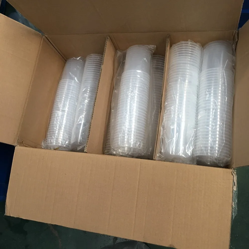 Disposable 600 Ml Inside Liner Ldpe Clear Cup/ Pe Clear Cup For ...
