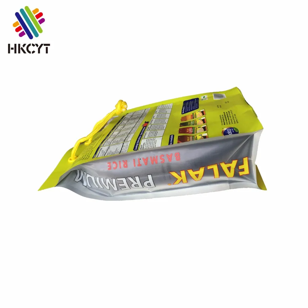 10kg Basmati Rice Packaging Bag /stand Up Pouch With Zipper For ...