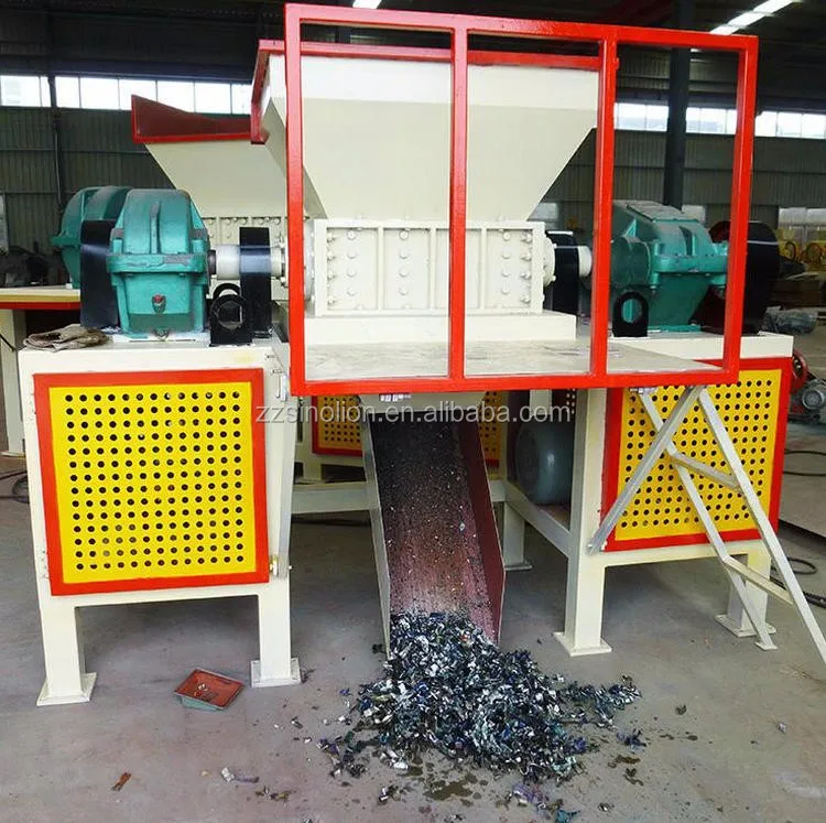 Heavy Duty Efb Shredder / Double Shaft Oil Palm Empty Fruit Bunched ...