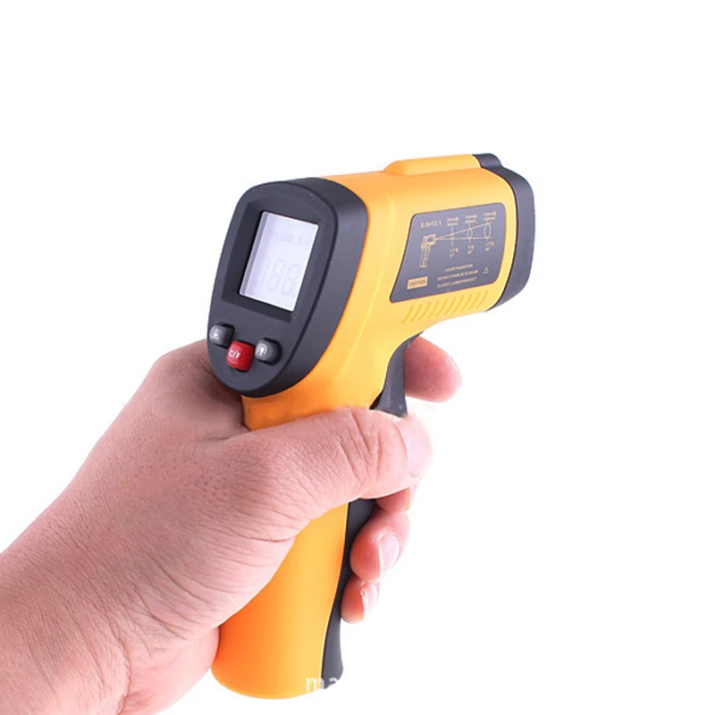 Infrared Digital Thermometer Radiation Thermometer New Thermoprobe Hand ...
