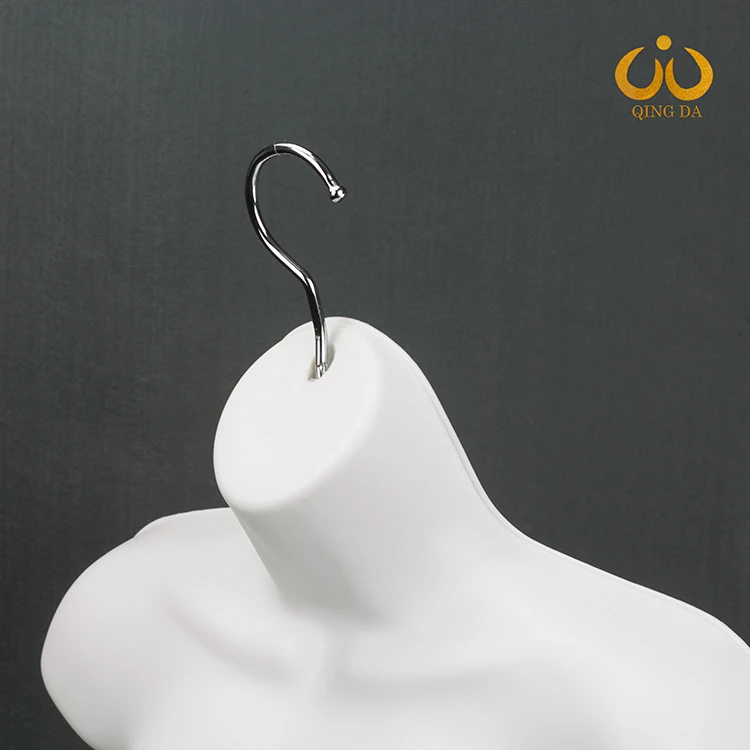 Hanging Plastic Upper Body Headless Female Torso Display