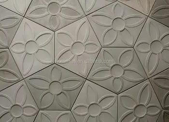 Matt Finished Concrete Flower Texture Tiles - Buy Matte Finish Ceramic ...