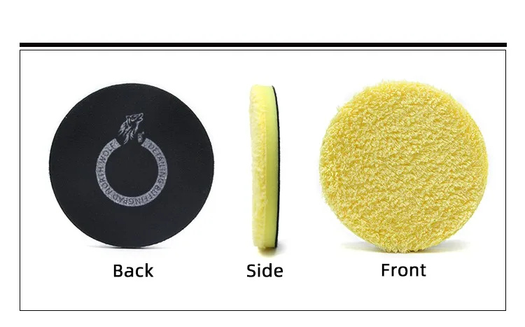 Optimum Microfiber Pad Perfect Car Polishing Microfiber Buffing Pad ...