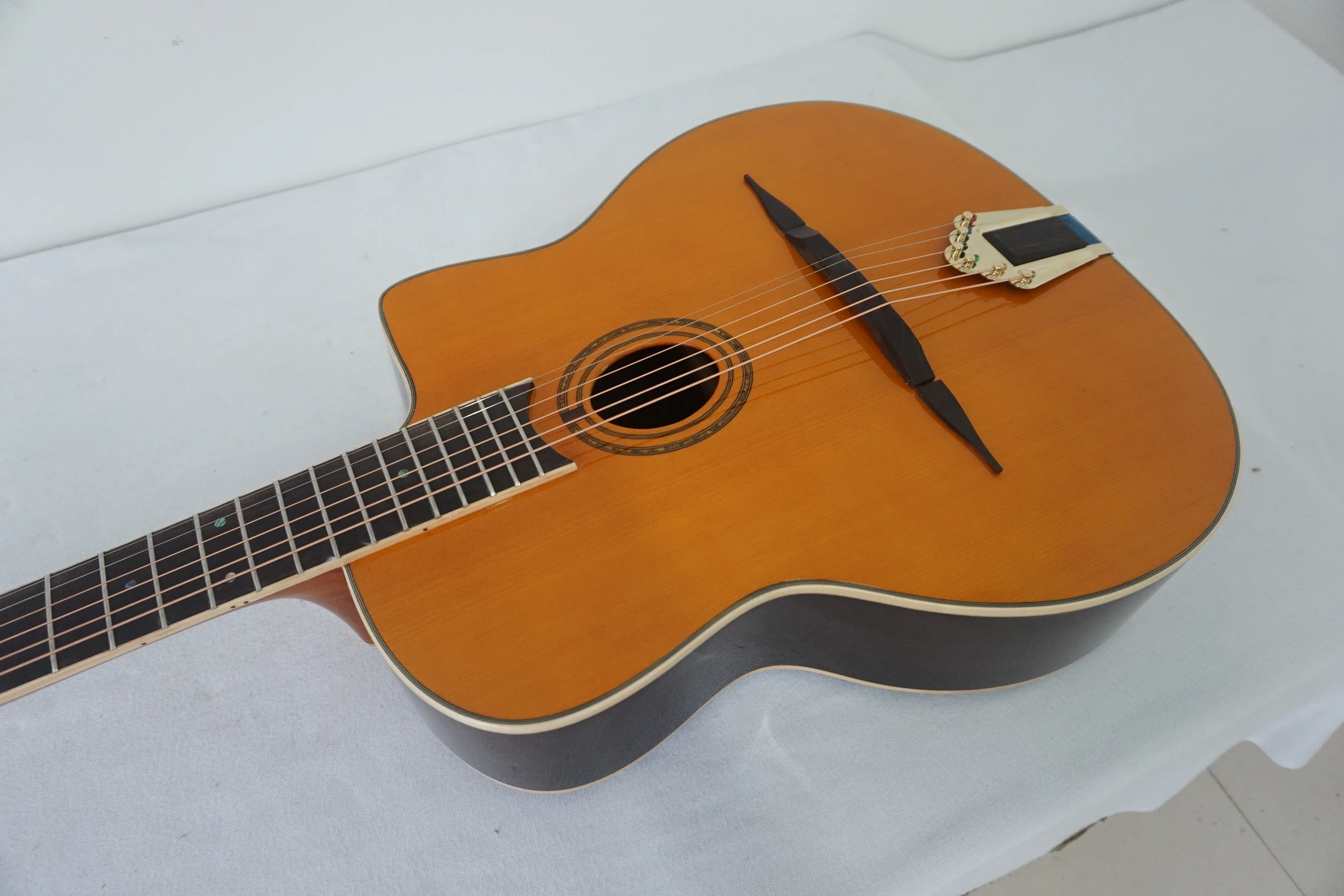 Musical Instruments Aiersi Gypsy Guitar With 6 String - Buy Handmade ...