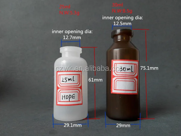 50ml Plastic Veterinary Vaccines Plastic Vials - Buy Plastic Vaccine ...