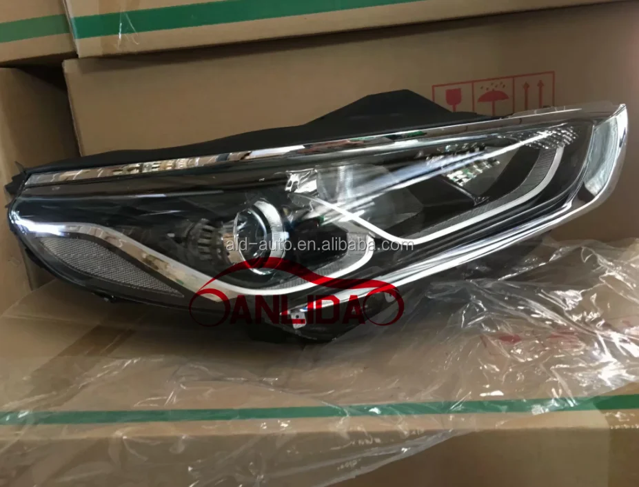 For Sonata 2018 Head Lamp Led Headlight For Sonata 2019 2015 2014 2012 ...