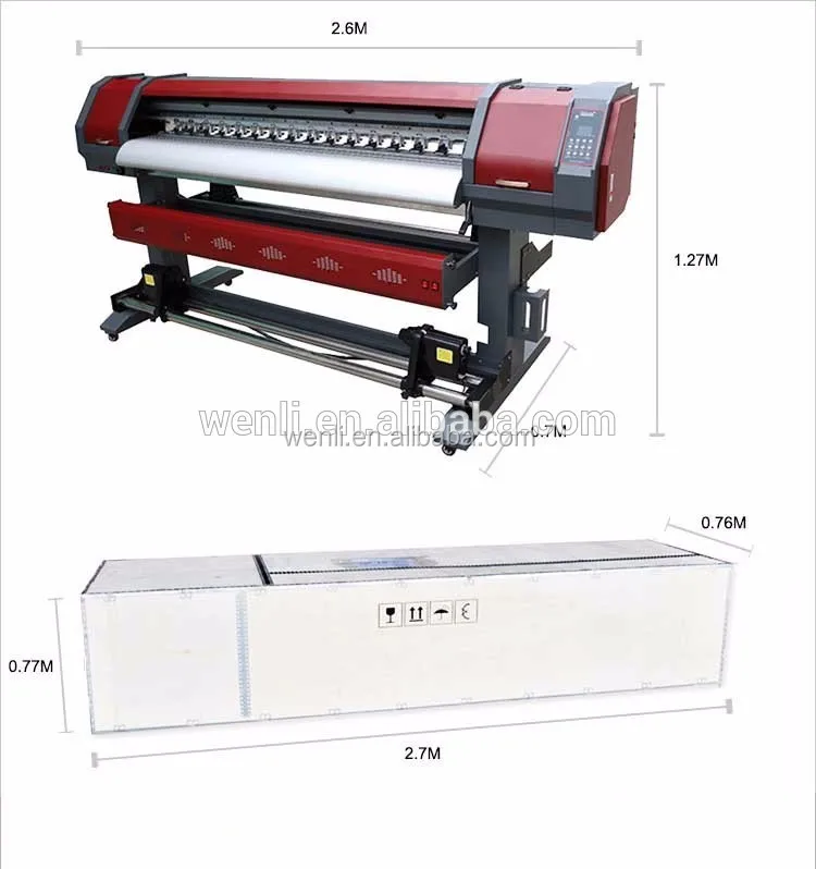 Large Format Digital Poster Printing Machine Flex Banner Inkjet ...