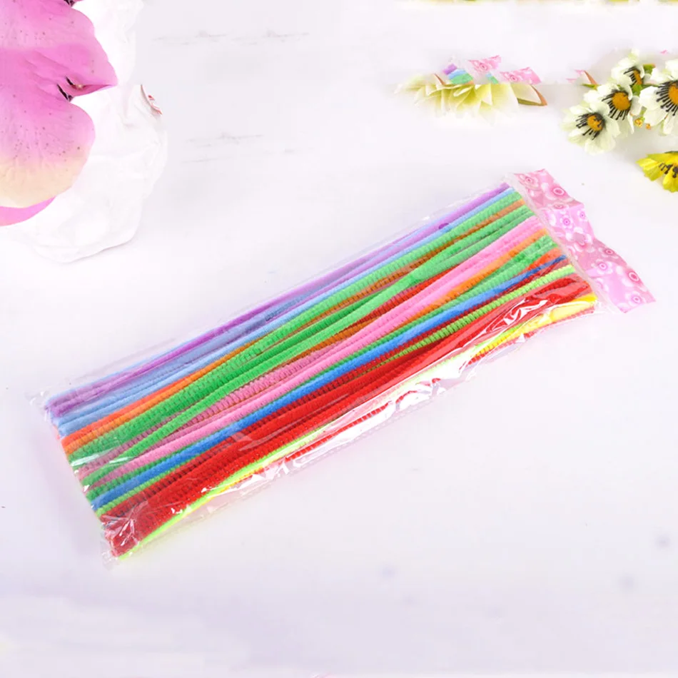 12 Inch X 6mm Assorted Color DIY Metallic Glitter Sticks