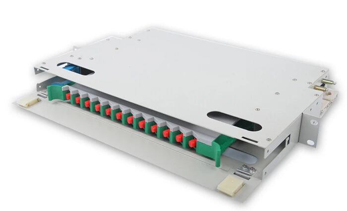 Odf Distribution Frame 12 Core Rack Mount 1u Type Odf With Fc Upc ...
