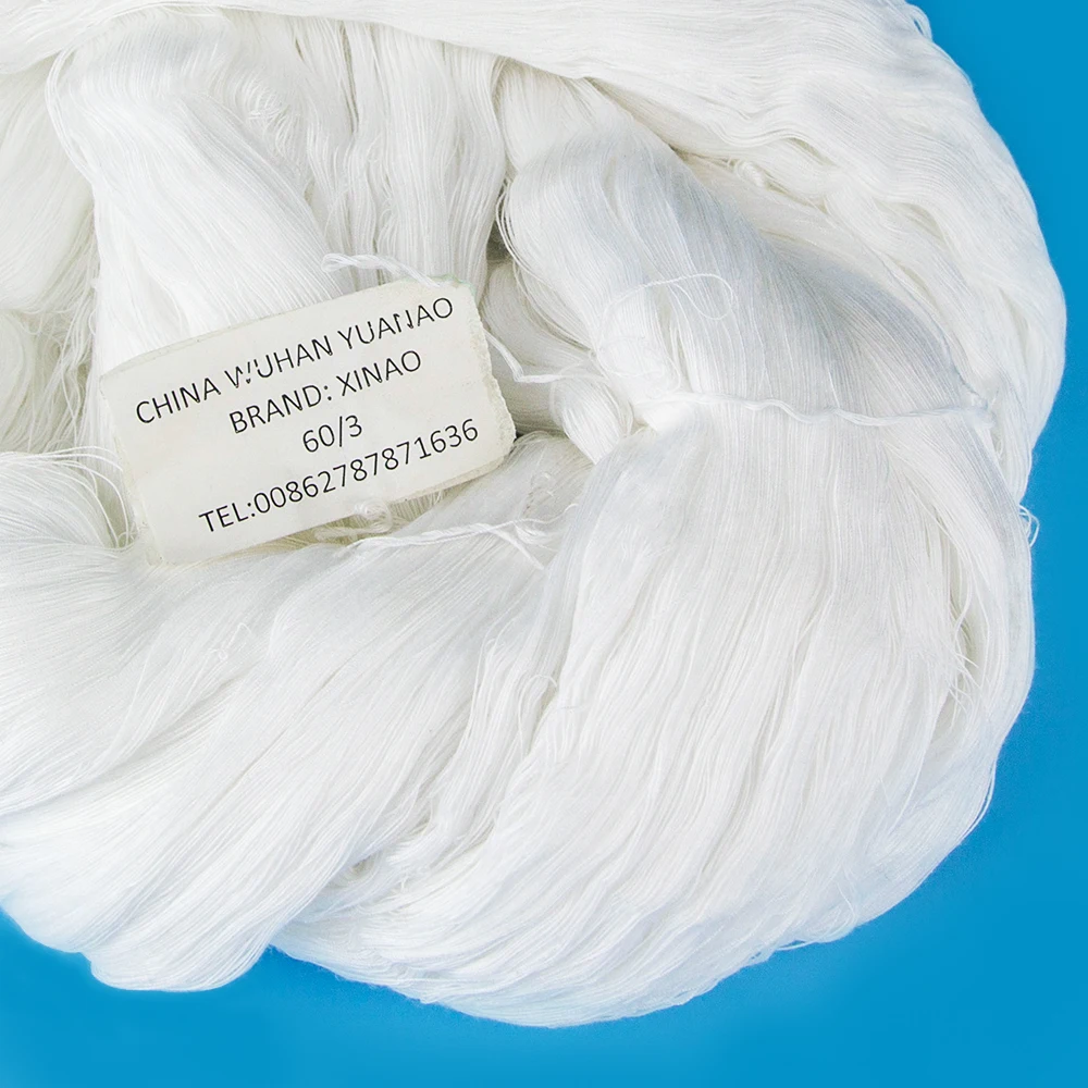 Wholesale Raw White 30s Polyester Spun Yarn For Sewing - Buy 30s ...