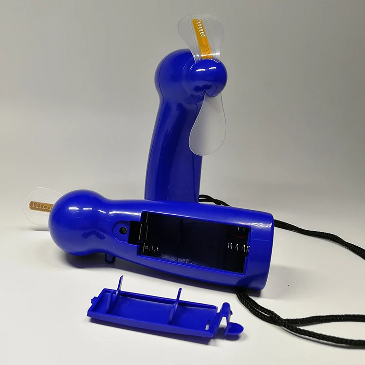 Custom Logo Colorful Mini Led Programmable Message Hand Fan - Buy ...