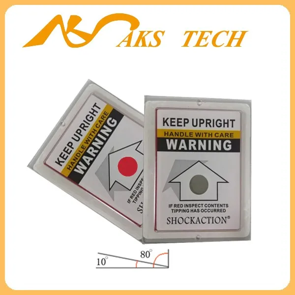In Stock China Manufacturer Tilt Indicator Iabel Shipping Warning ...