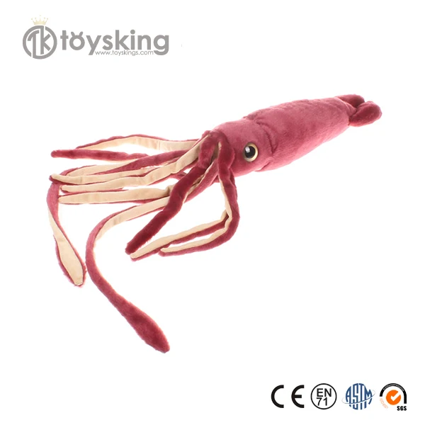 Custom Animal Simulation Squidward Cuttlefish Plush Toy