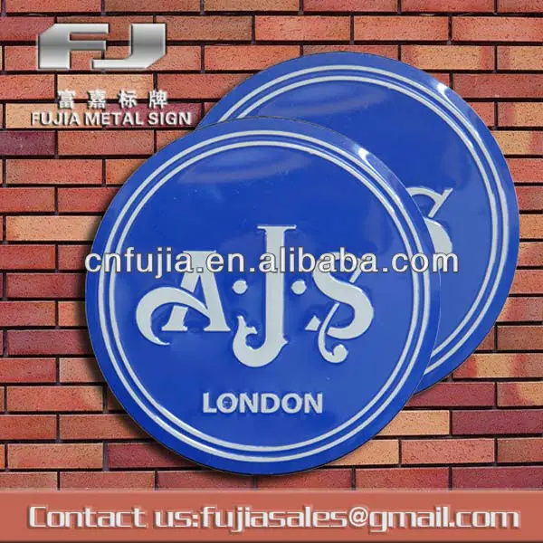 Aluminum Embossed 8inch Metal Round Sign,Street Sign - Buy Metal Road ...