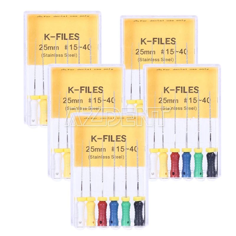 High Quality Stainless Steel Dental Endo Files K-files