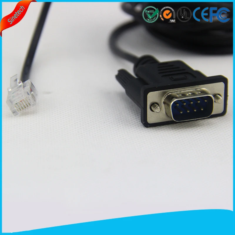 Rs232 Db9 Serial To Rj11 Adapter Male To Male - Buy Rs232 Db9 Serial To ...