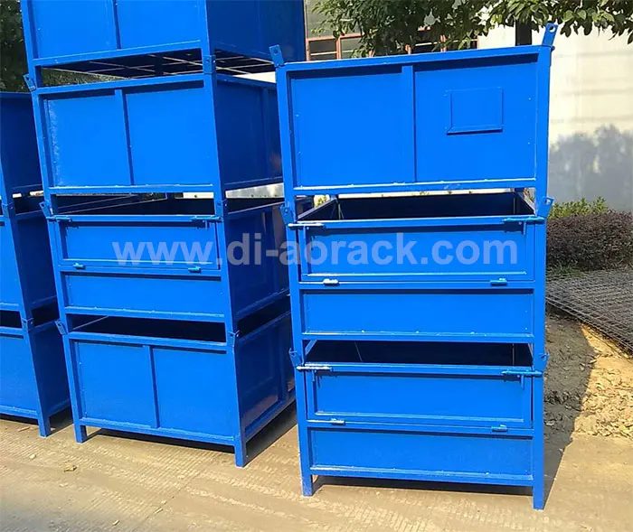Da-stillage Foldable and Stackable Steel Stillage Cage