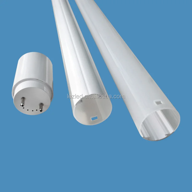Bi-color Full Plastic Cover With Inside Aluminum 1.2m 4ft T8 Led Tube ...
