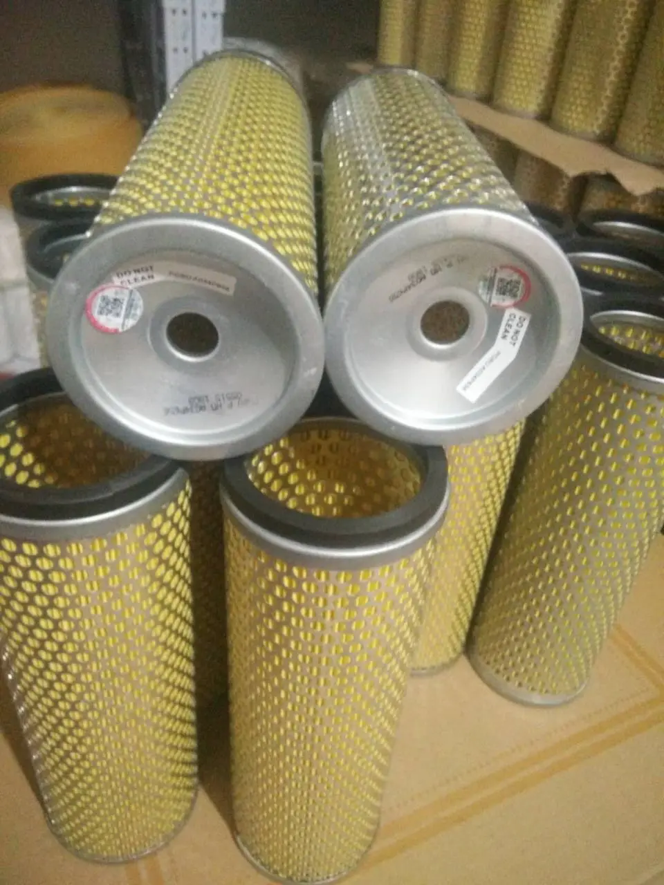 Diesel Excavator Punching Hole Meshes Air Filter Af26093 Af26094 ...