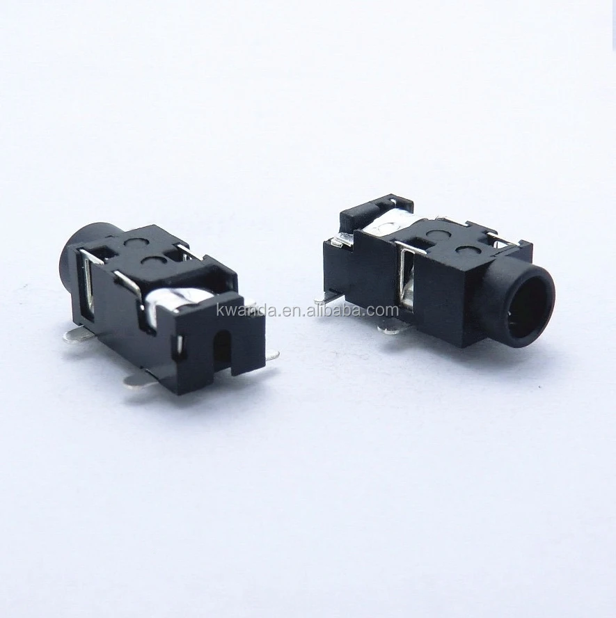 12v Dc Smt 4 Pin Audio Wiring Phone Jack Socket Rf Coaxial Connector ...