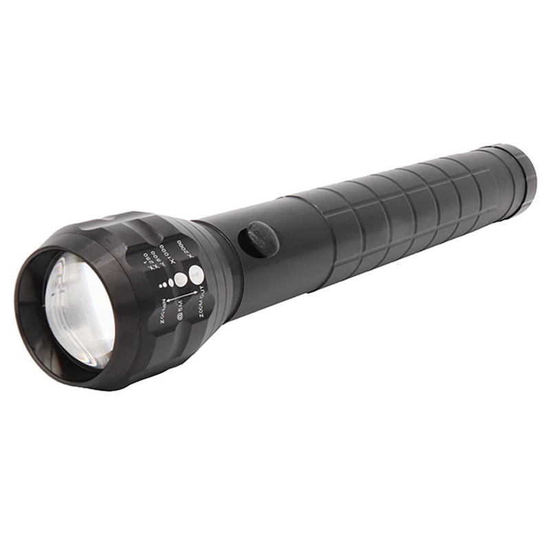 High Power 3watt Led Torch Heavy Duty Outdoor Torch Zoom Flashlight ...