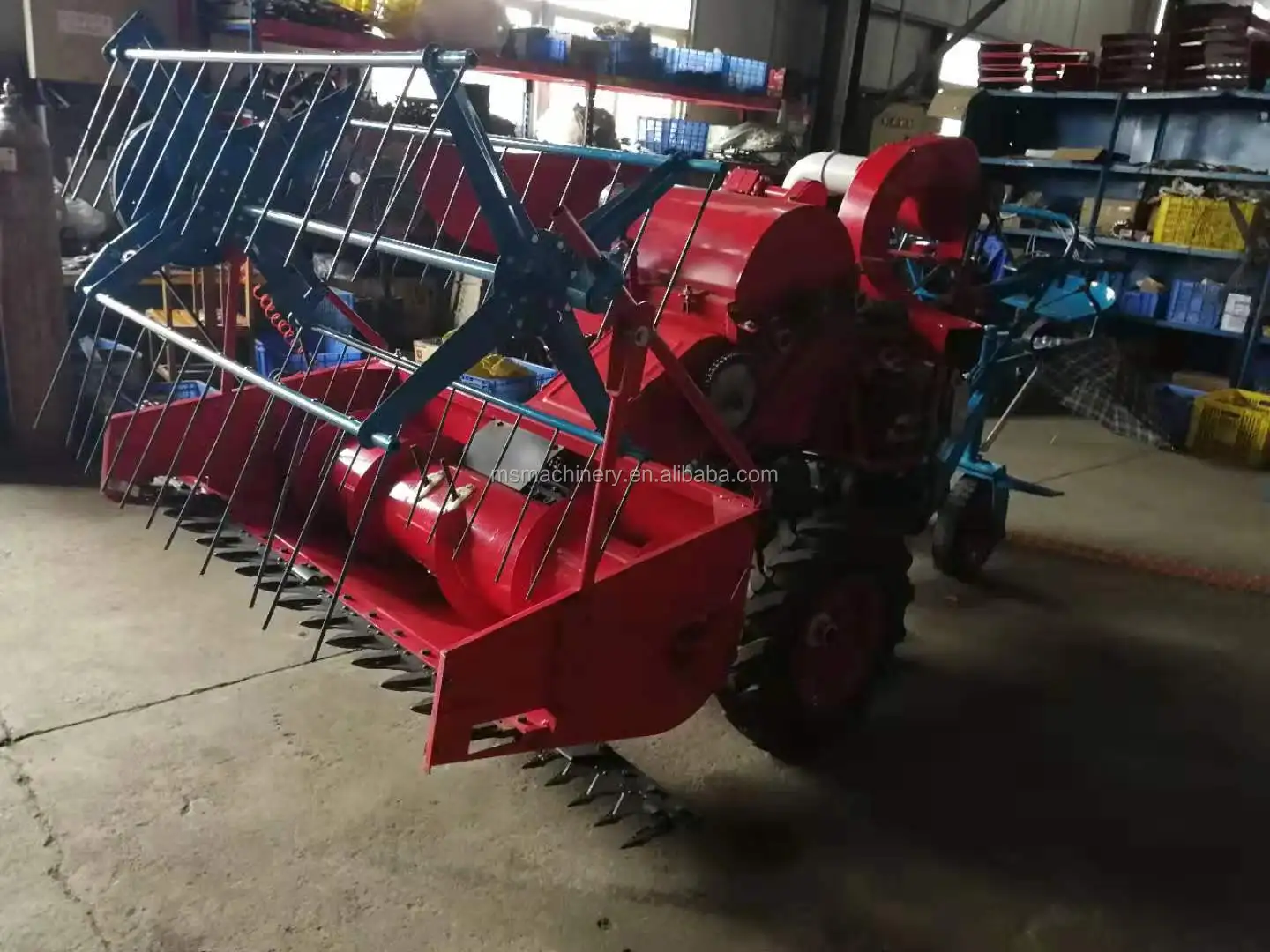 Fabrication Mini Moissonneuse-batteuse Pour Le Blé Et Le Riz - Buy Mini ...