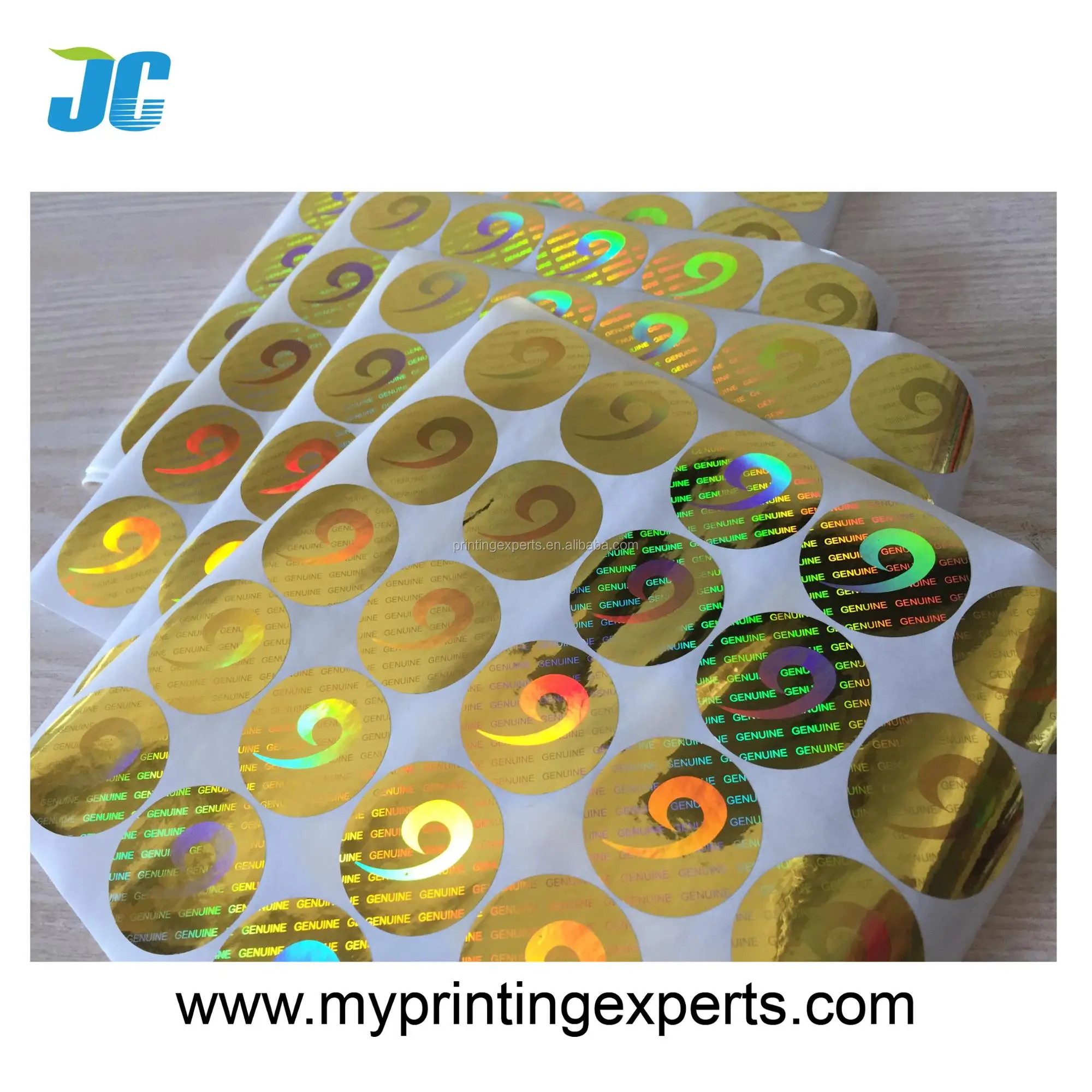 Hologram Sticker for Snapback Hats - Customizable & Secure