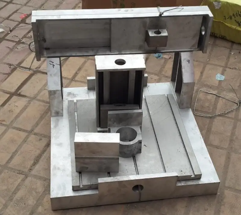 CNC 6060 Frame Kit with 80mm Spindle Fixture for CNC Router