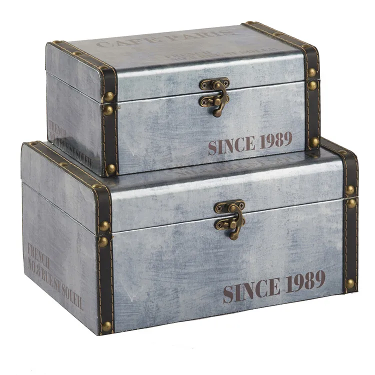 Vintage Old World Map Design Storage Wooden Boxes Manufacturer - Buy ...