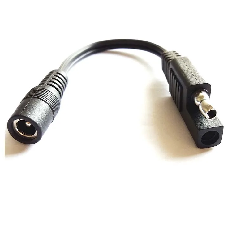 6 In 16awg 12 Volt Heat-troller Battery Harness Sae Cable To Dc Coax ...