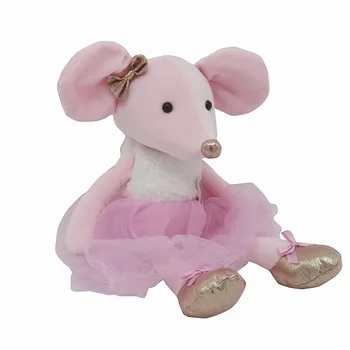 Cheap Cute Stuffed Mouse Doll Lovely Baby Pink Mouse Plush Animal ...