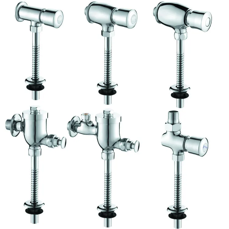 Manually Toilet Copper Urinal Flush Valve - Delay Urine Flush