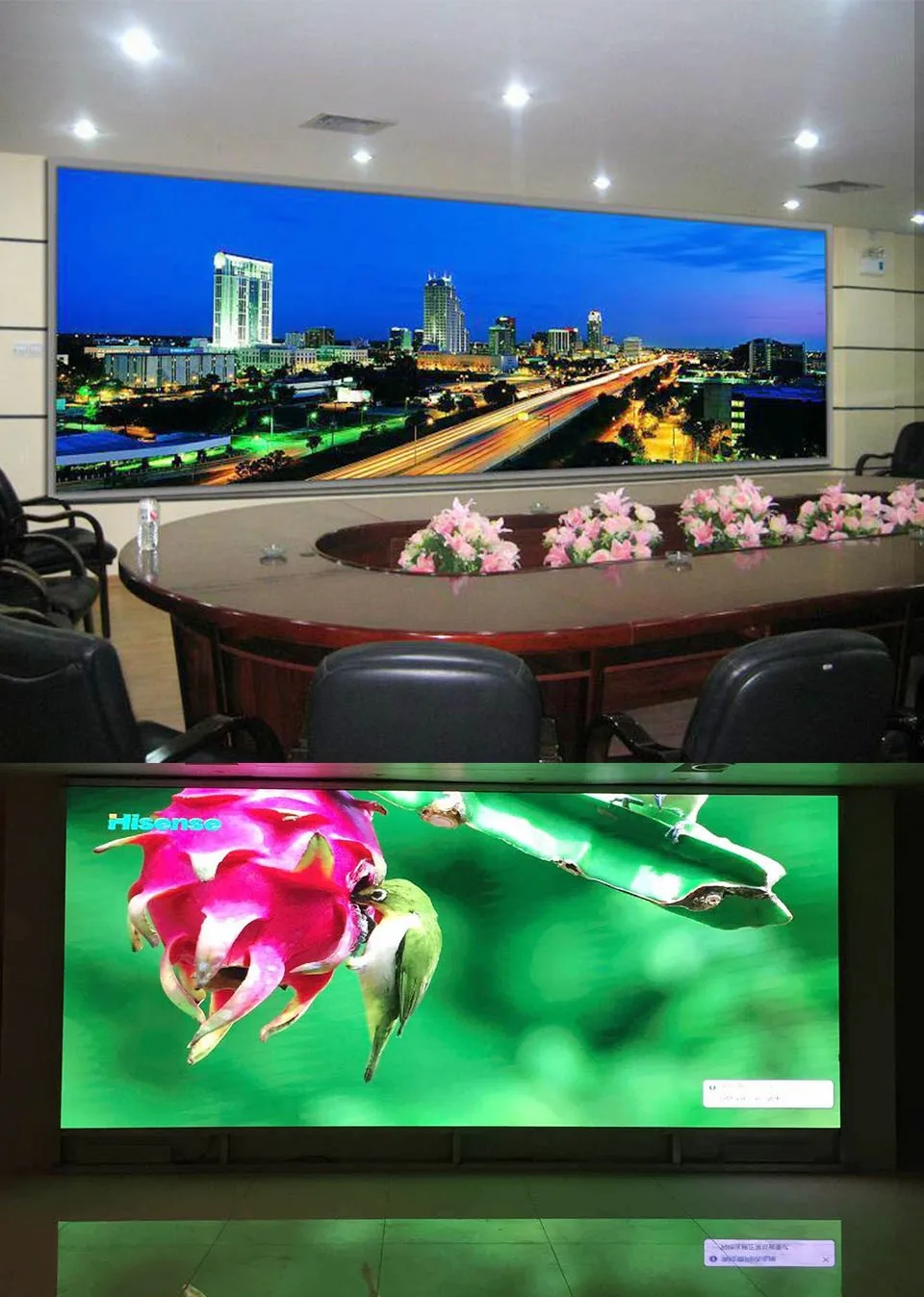 P2.5 High Resolution Indoor Fixed Installation Large Video Led Screen ...
