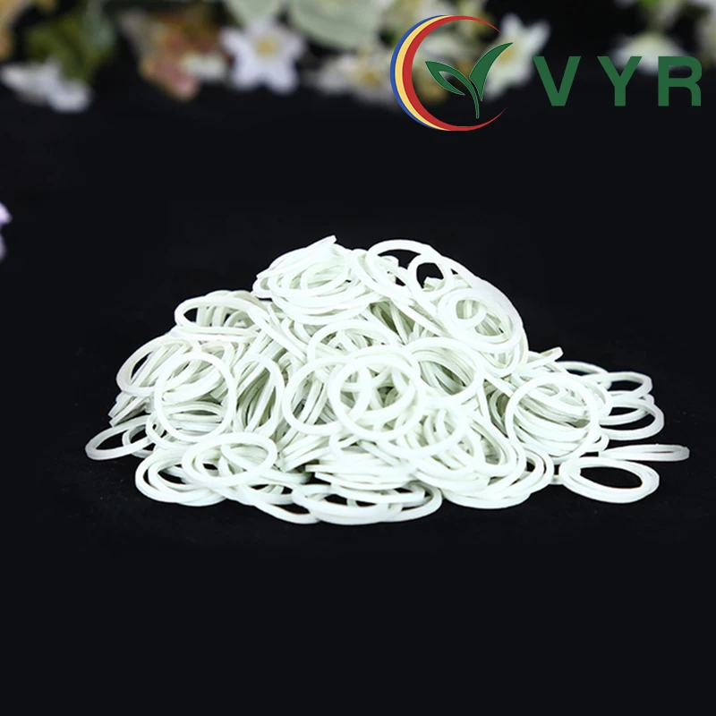 Excellent Quality Superior Elasticity White Rubber Elastic Band 0.6 ...