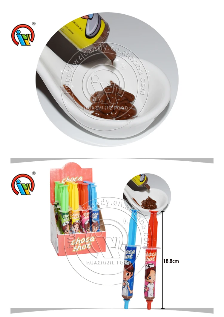 Wholesale Chocolate Syringe Candy - Fun & Sweet Treats