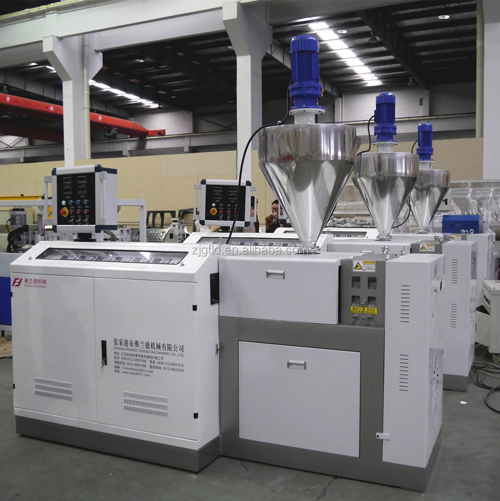 Sj55 Plastic Extruder Machine/ Filament Extruder/ Profile And Pipe ...