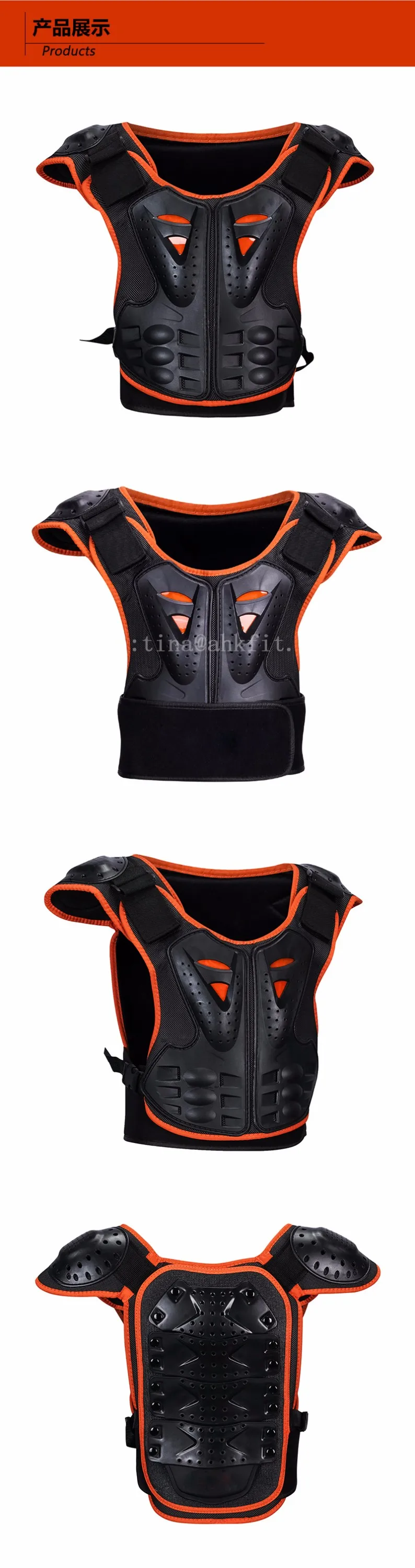 Motorcycle Protective Gear Armor Jacket Vest For Body Protection - Buy ...