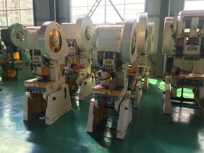 Flywheel Run J23 Series Mechanical Power Press Punching Machine For ...